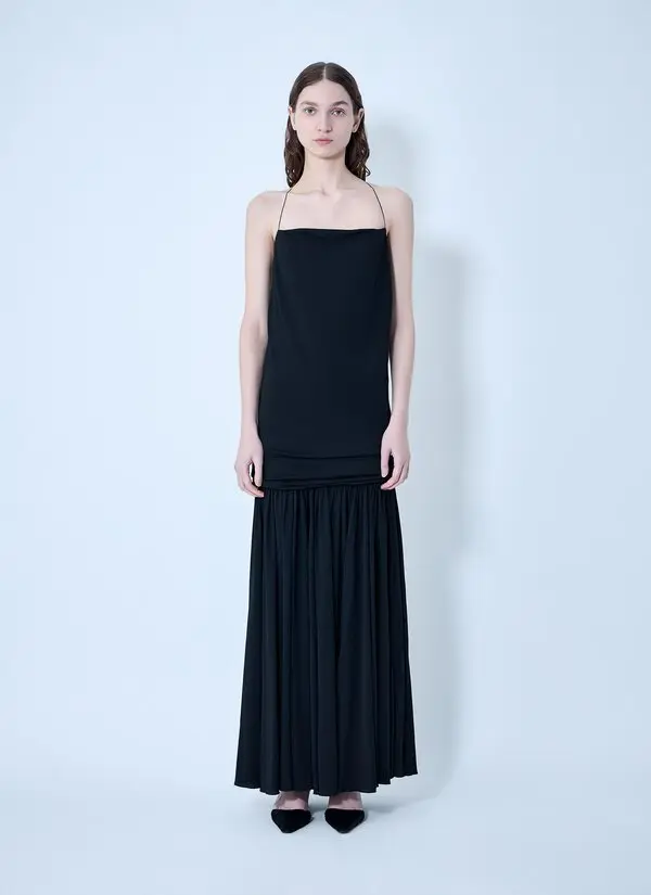 Jacquemus La Robe Abiha Long Dress - Black