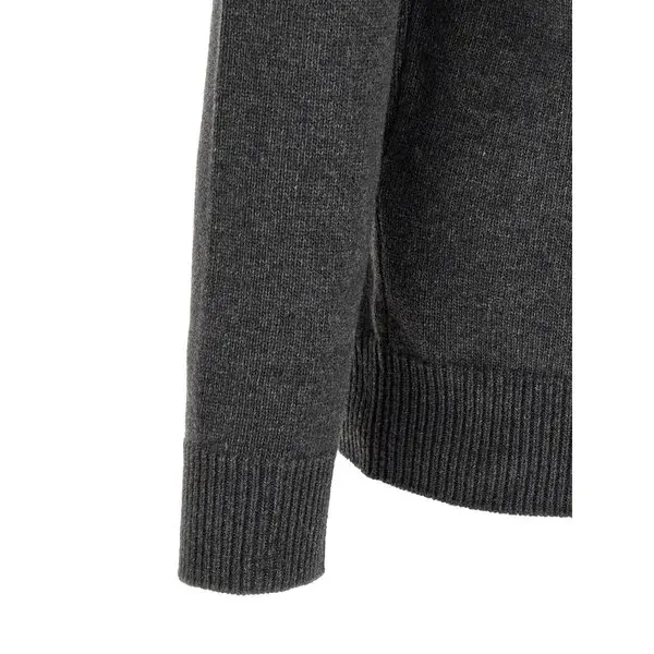 Stone Island Knit Pullover Jumper - Gray