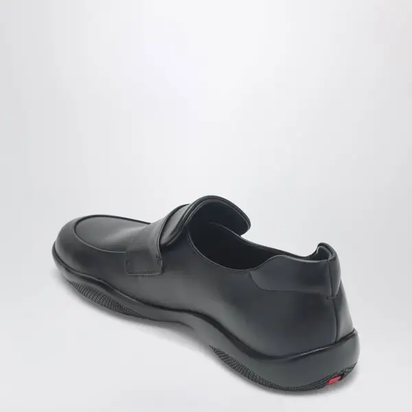 Prada Leather Toblach Loafers