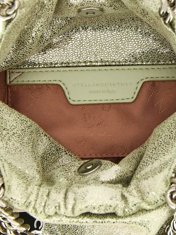 Stella McCartney Falabella Mini Drawstring Handbag - Green