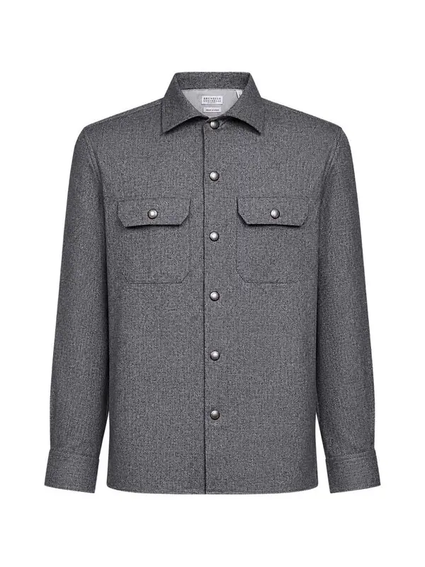 Brunello Cucinelli Wool Shirt