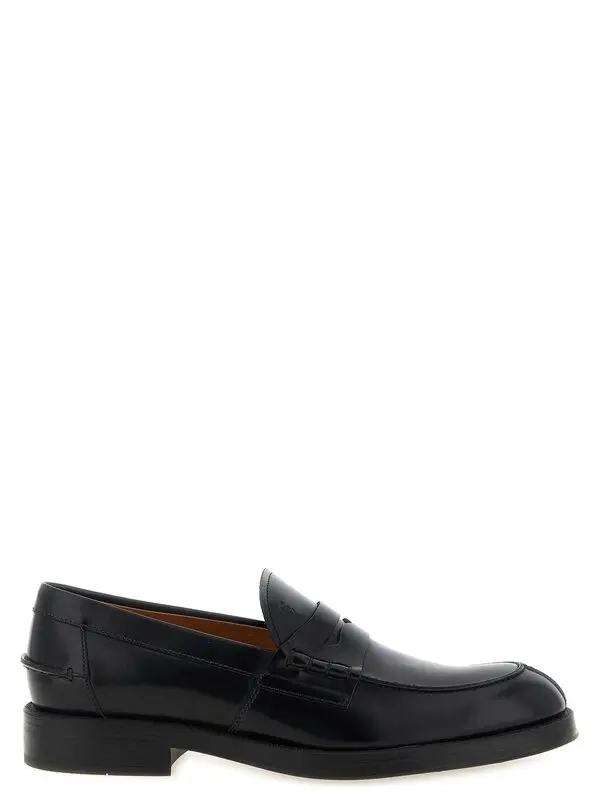 TOD'S Leather Loafers - Black