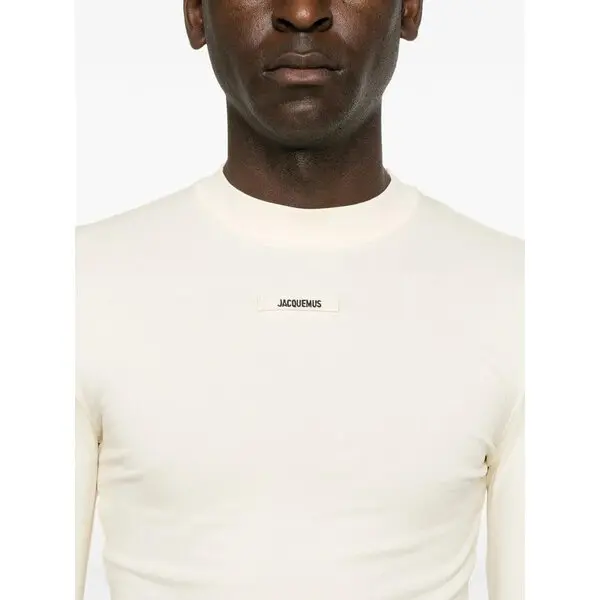 Jacquemus Neutrals T-shirts & Vests T-shirts - Cream