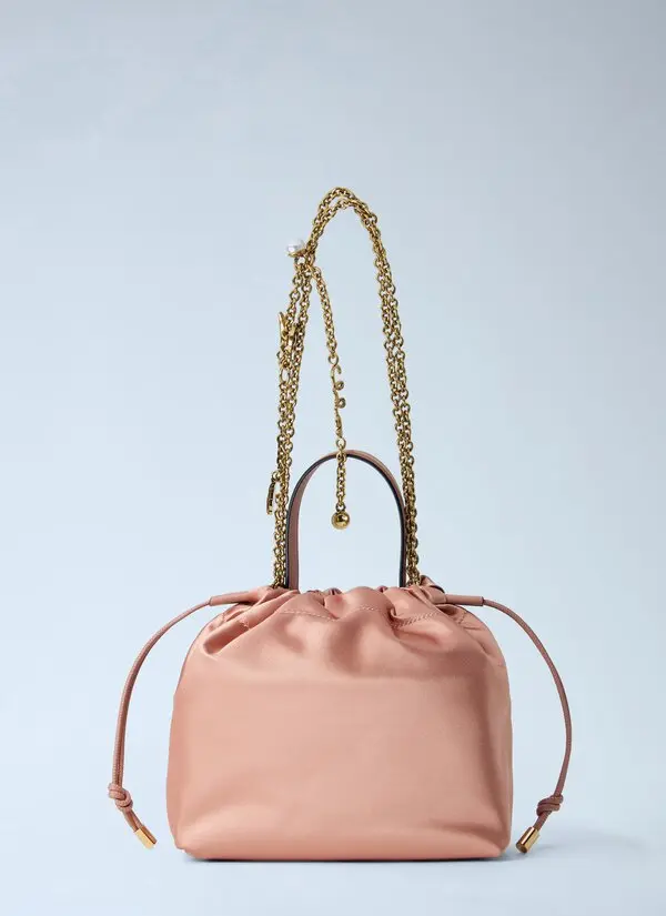 Chloé Drawstring Chain Icons Handle Bag