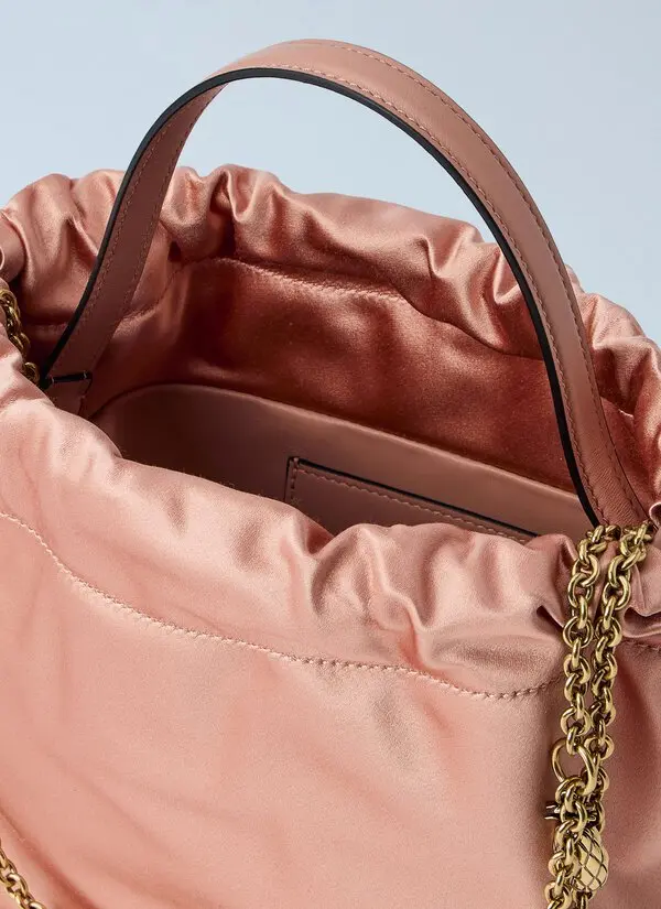 Chloé Drawstring Chain Icons Handle Bag