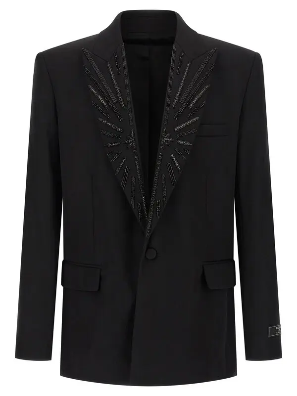 Balmain Crystal Blazer