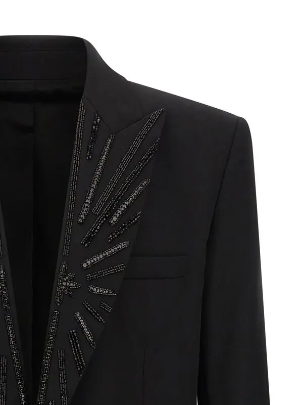 Balmain Crystal Blazer