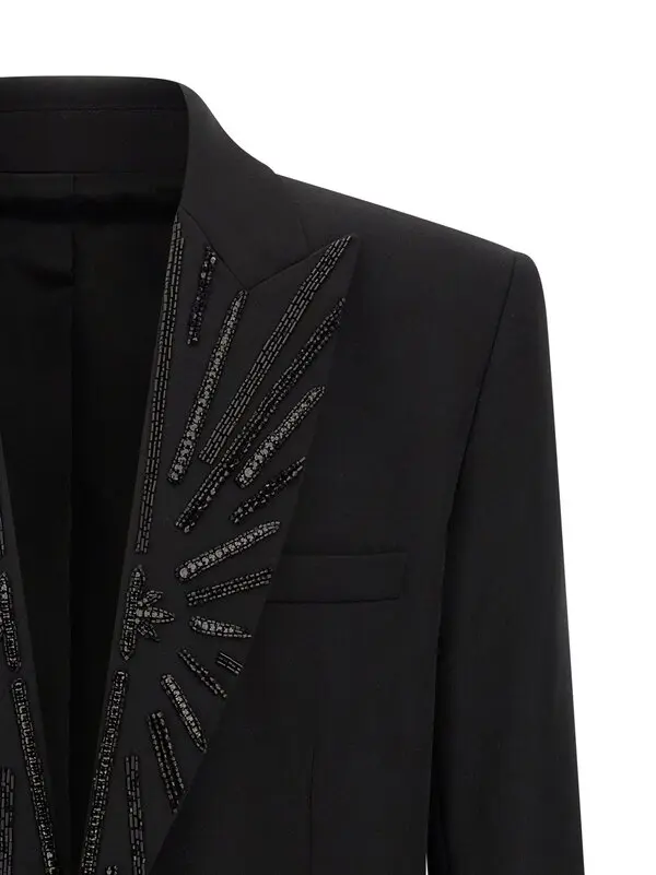 Balmain Crystal Blazer