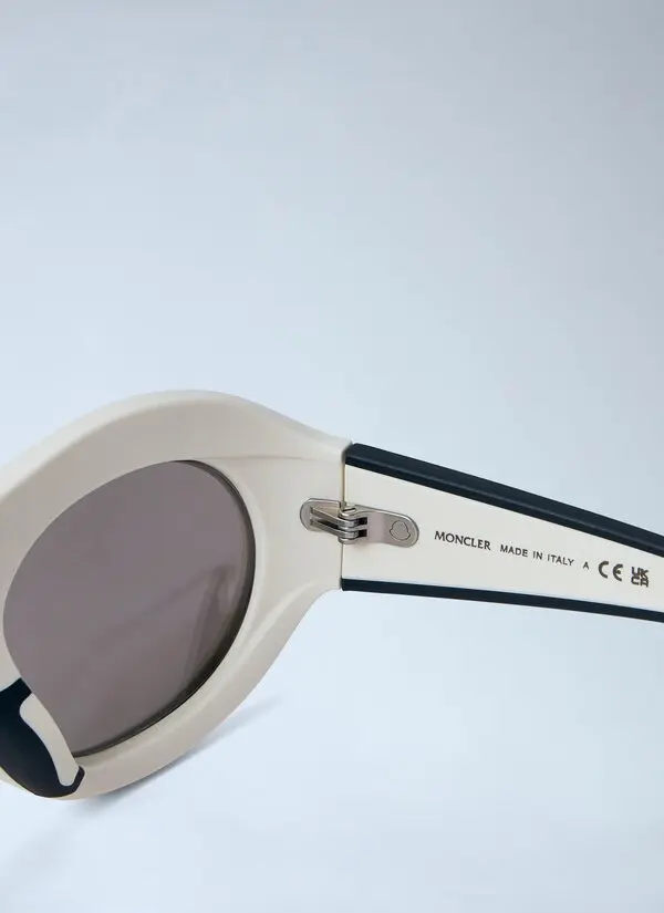 Moncler Oval Frame Sunglasses