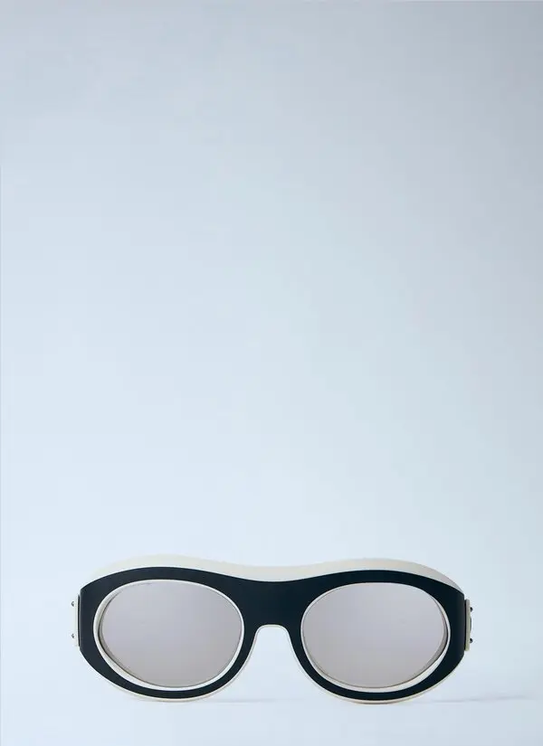 Moncler Oval Frame Sunglasses