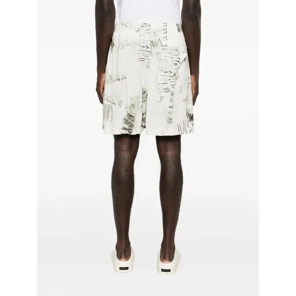 Balenciaga Grey Shorts Track & Running Shorts