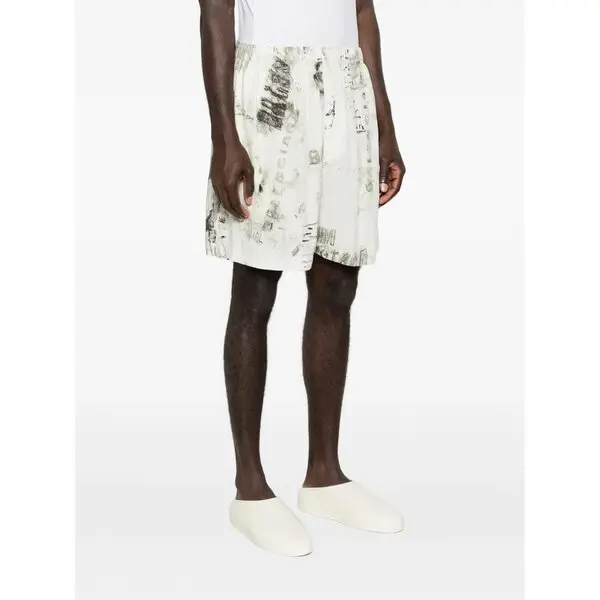 Balenciaga Grey Shorts Track & Running Shorts