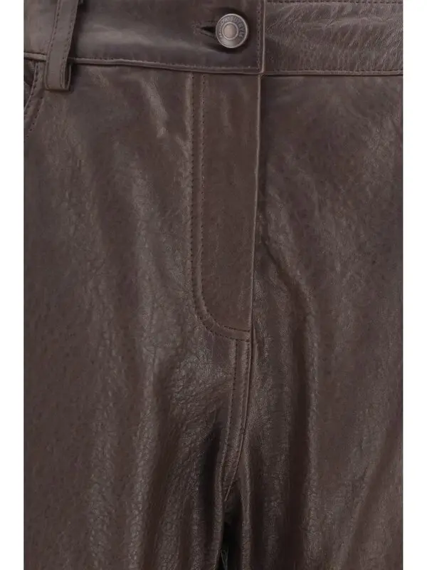 Magda Butrym Straight-leg Leather Pants