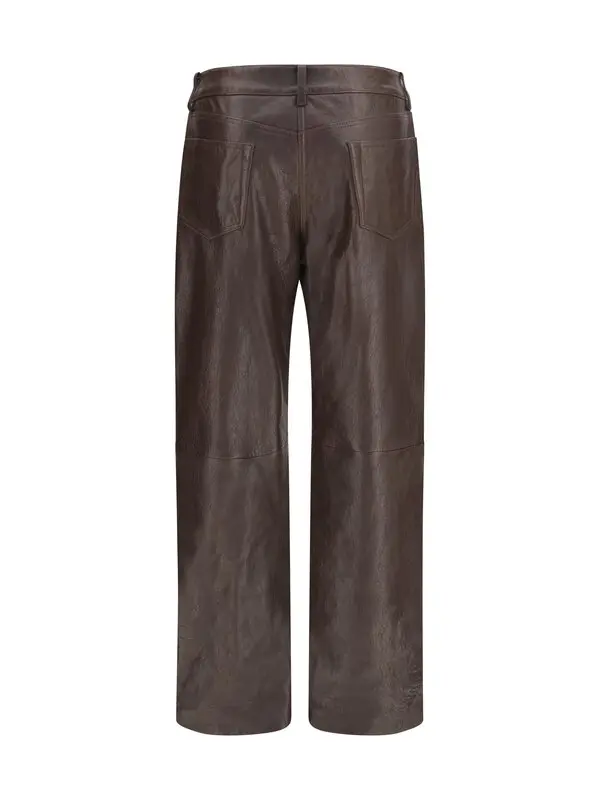 Magda Butrym Leather Trousers