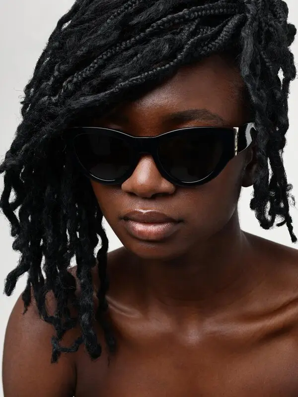 Saint Laurent Tortoiseshell Acetate Sunglasses