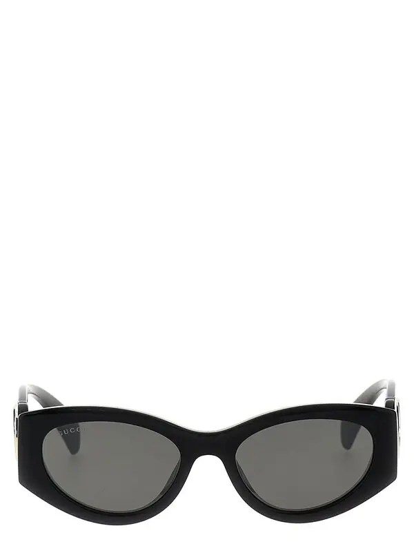 Gucci Cat Eye' Sunglasses - Black