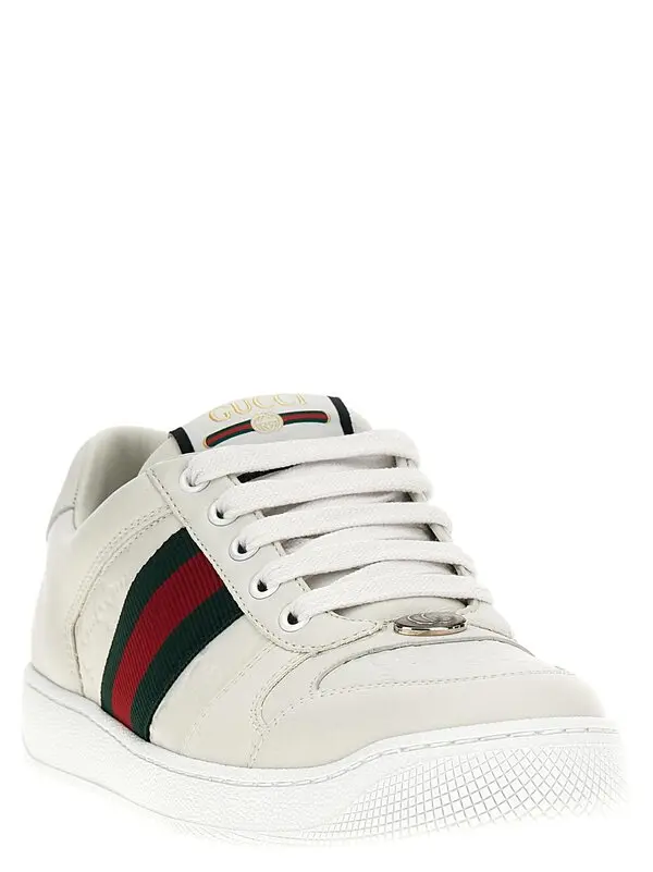 Gucci Screener Leather Sneakers