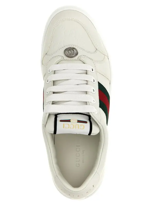 Gucci Screener Leather Sneakers
