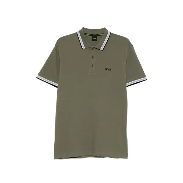 BOSS Polo Shirts - Green