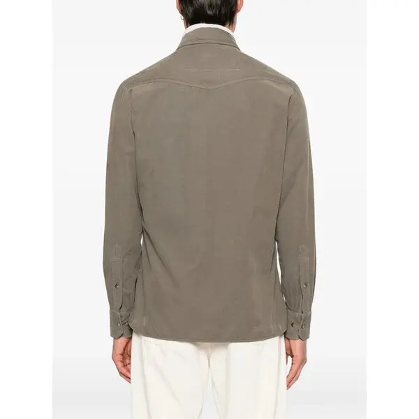 Brunello Cucinelli Shirts - Green