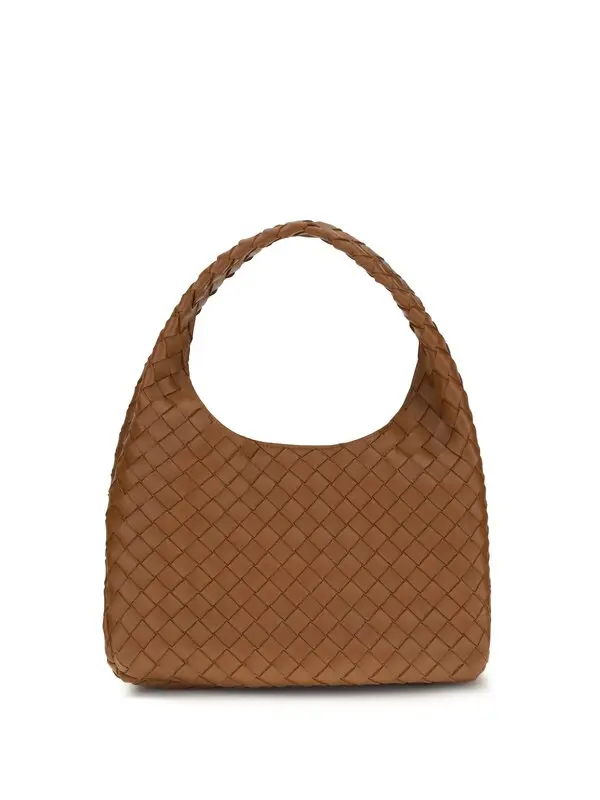 Bottega Veneta Campana Shoulder Bag - Brown