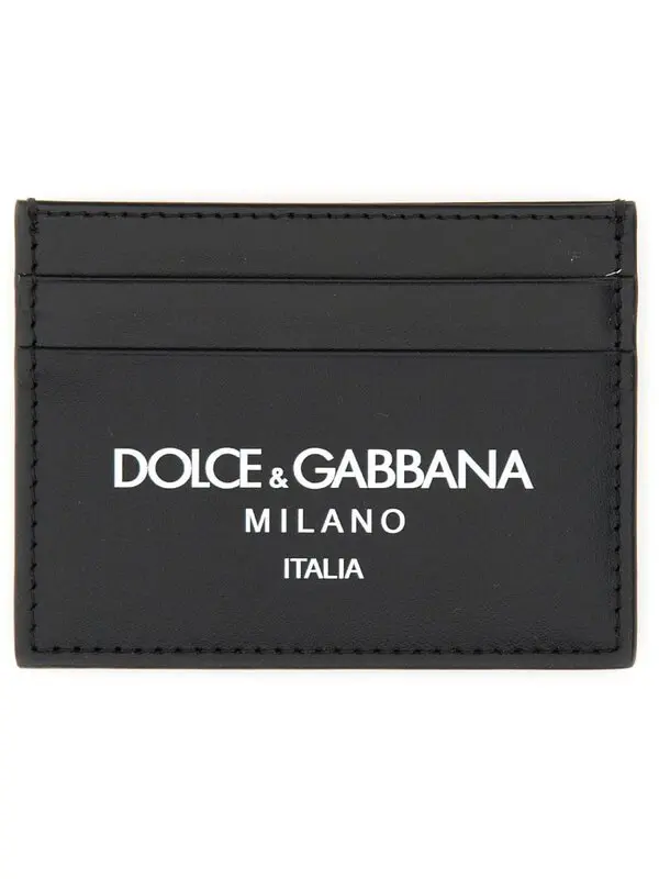 Dolce & Gabbana Portacarte In Pelle