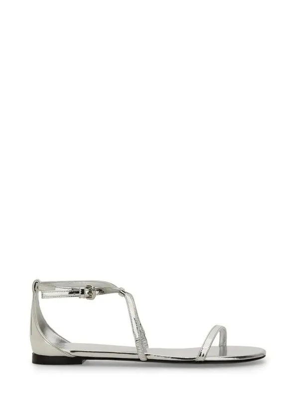 Alexander McQueen Strappy Sandal - Silver