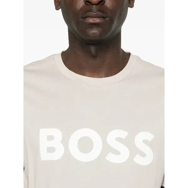 BOSS Grey T-shirts & Vests T-shirts - Gray