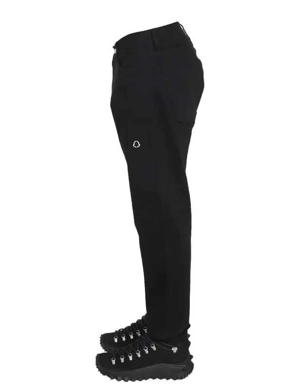 Moncler Cotton Denim Jeans 7 Frgmt Hiroshi Fujiwara - Black