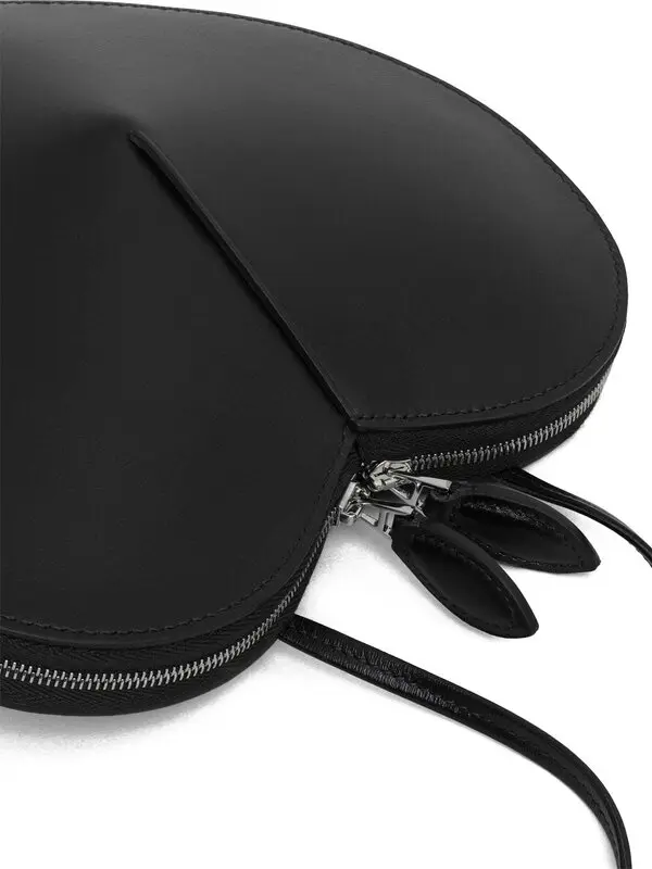 Alaïa Calfskin Le Coeur Bag - Black