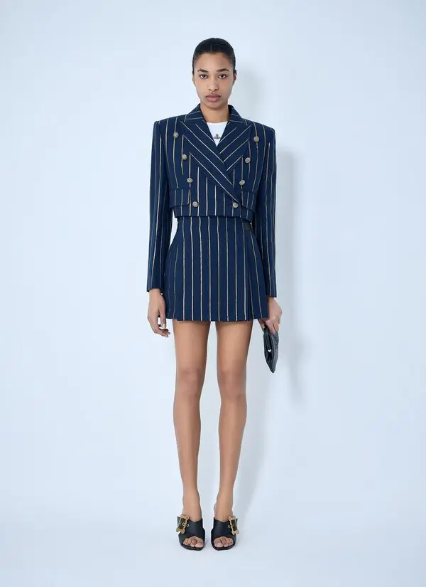 VIVIENNE WESTWOOD Cut-off Blazer - Blue