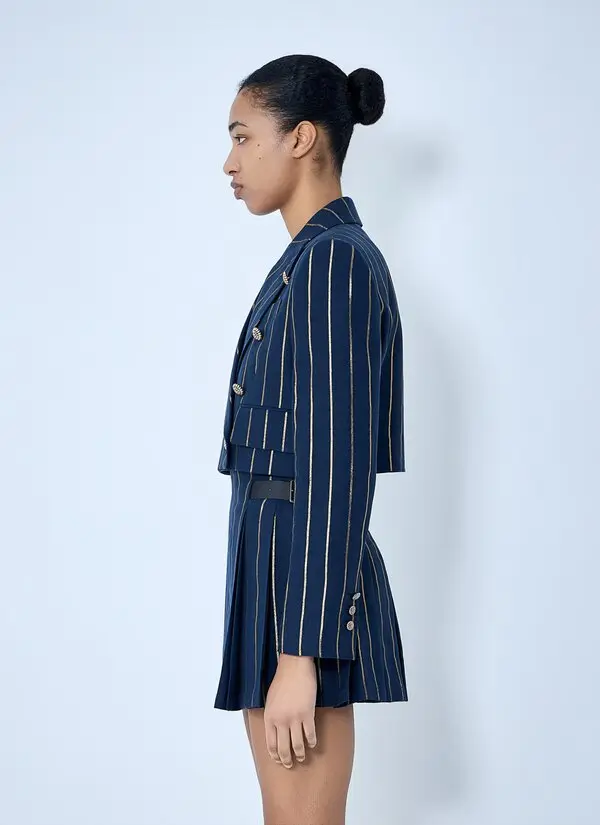 VIVIENNE WESTWOOD Cut-off Blazer - Blue