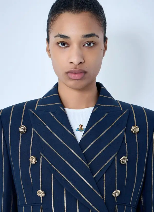 VIVIENNE WESTWOOD Cut-off Blazer - Blue