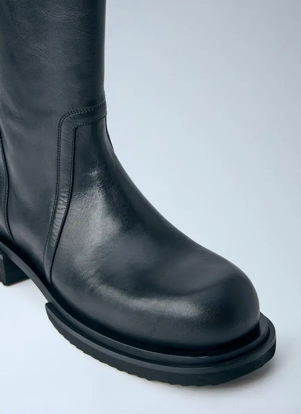 Rick Owens Creeper Gabe Leather Boots