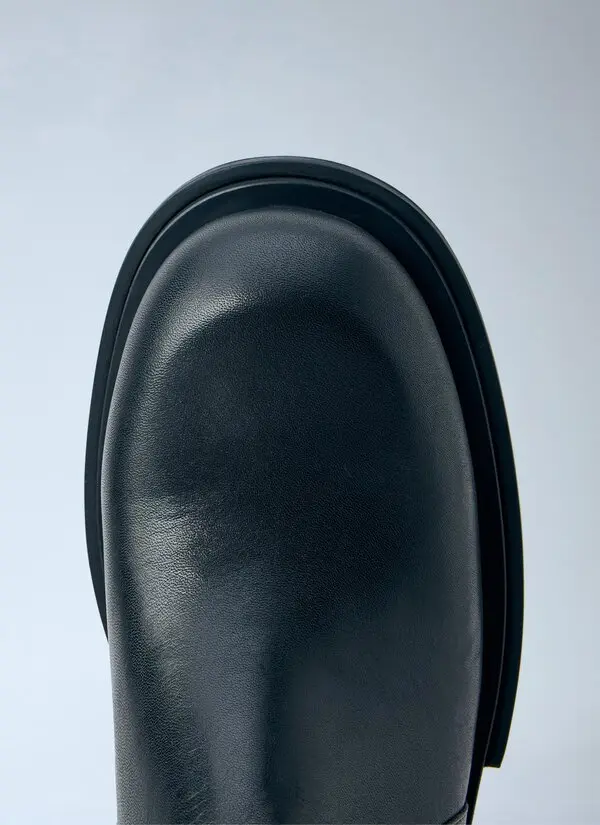 Rick Owens Creeper Gabe Leather Boots