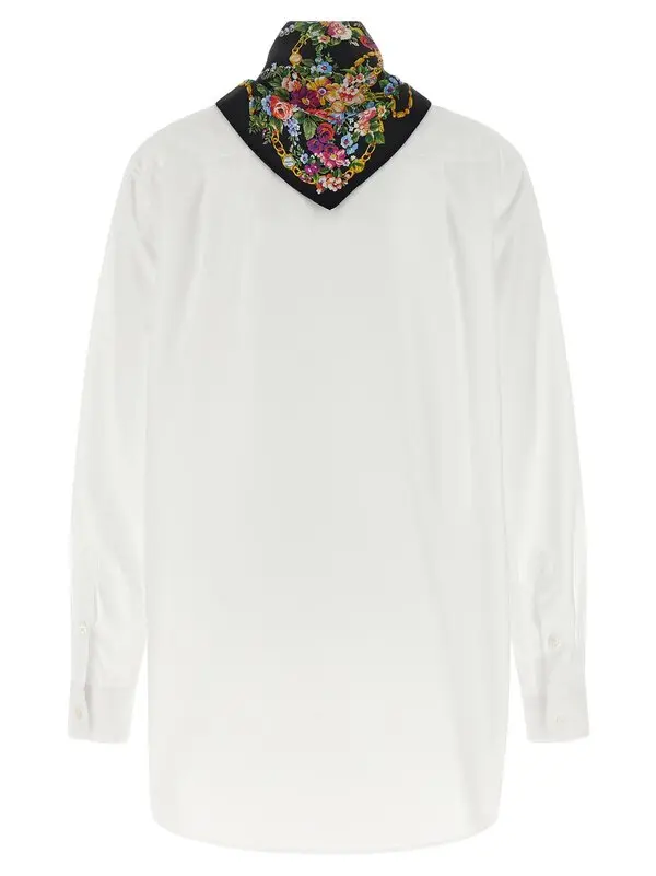 Dolce & Gabbana Shirt With Scarf