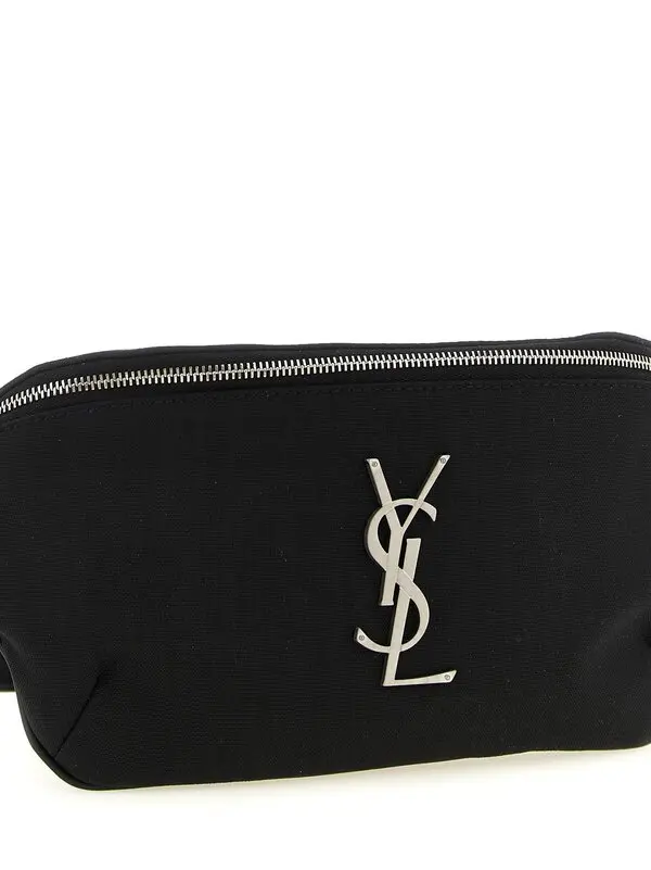 Saint Laurent Cassandre' Waist Bag - Black