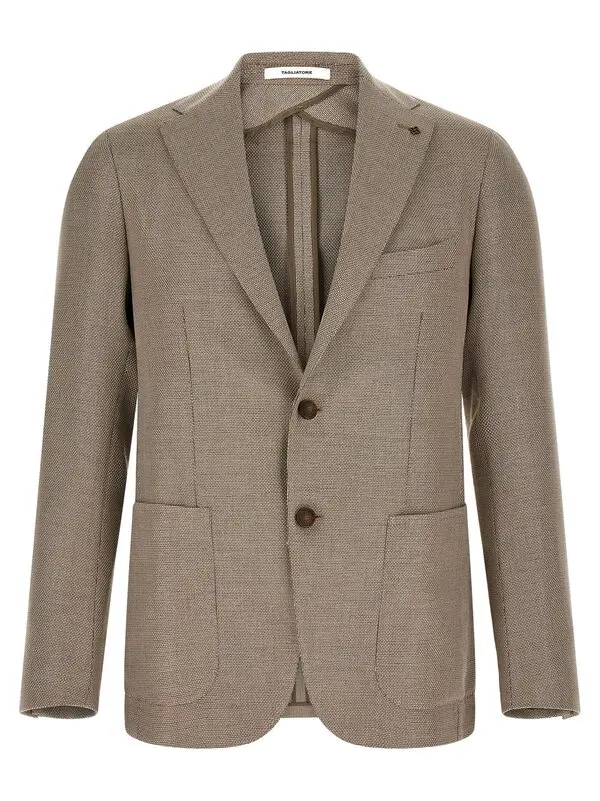 Tagliatore Montecarlo' Blazer - Brown