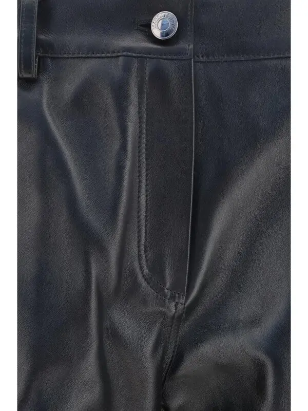 Magda Butrym Straight-leg Leather Pants