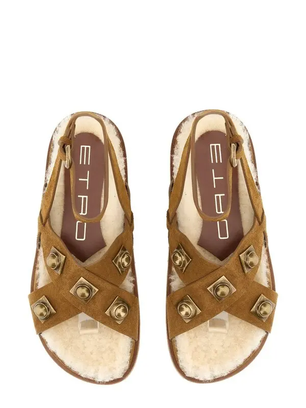 Etro Crown Me Sandal