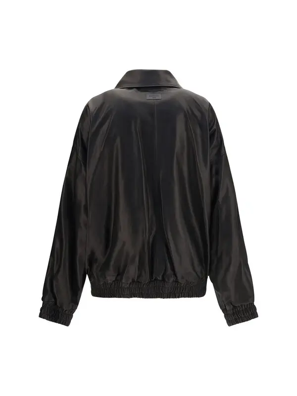 Acne Studios Leather Jacket - Black