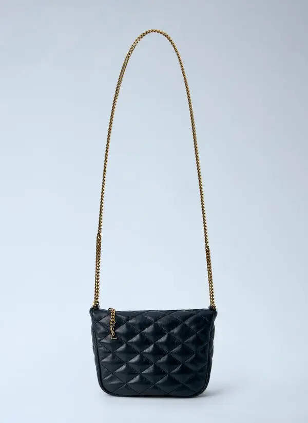 Saint Laurent Quilted Leather Chain Bag