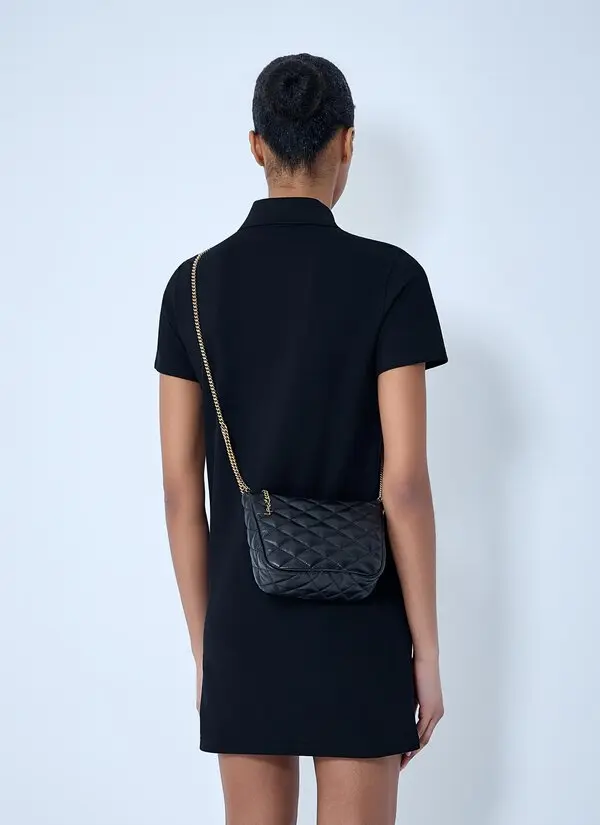 Saint Laurent Quilted Leather Chain Bag