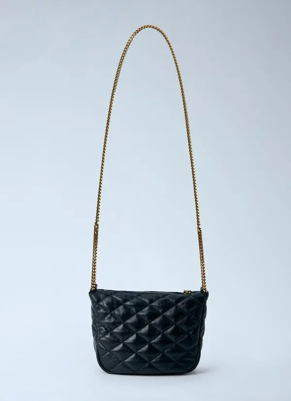 Saint Laurent Quilted Leather Chain Bag