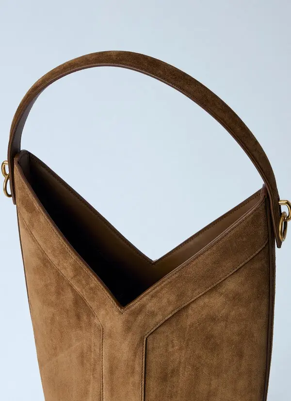 Saint Laurent Y Top-handle Bucket Bag