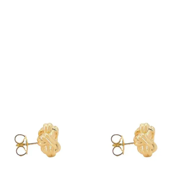 Bottega Veneta Flower Knot Earrings