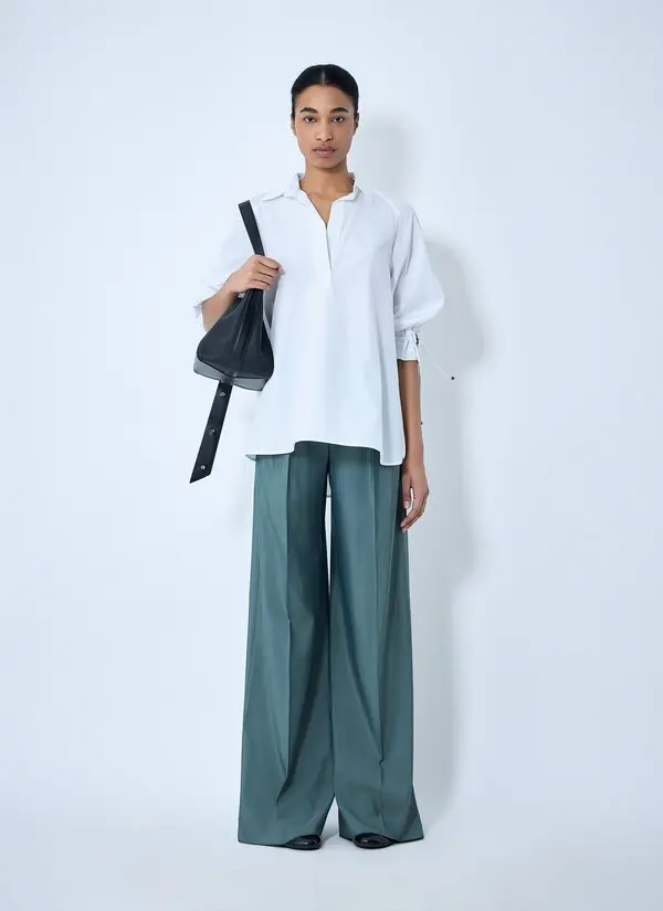 Max Mara High-waisted Wide-leg Trousers