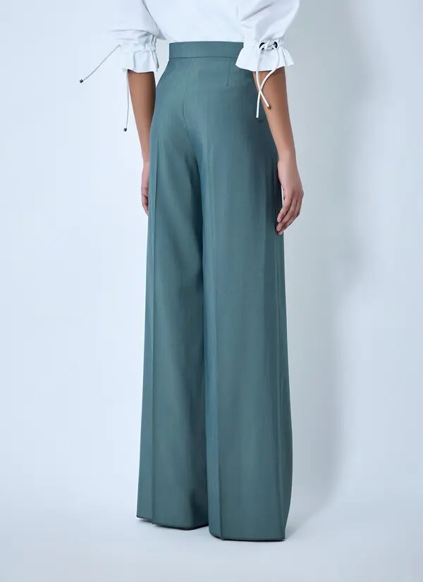 Max Mara High-waisted Wide-leg Trousers