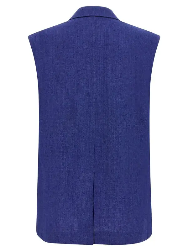 Max Mara Mstaia' Vest - Blue