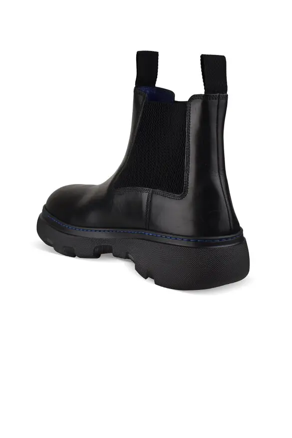 Burberry Leather Chelsea Boots